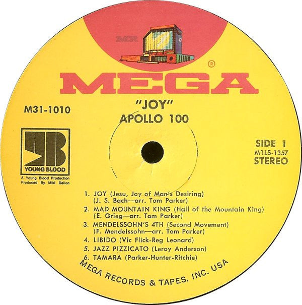 Buy Apollo 100 : Joy (LP, Album) Online for a great price – vINYLhEADZ.com