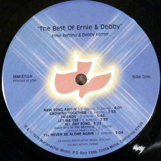 Buy Ernie Rettino & Debby Kerner : The Best Of Ernie & Debby (LP, Comp ...