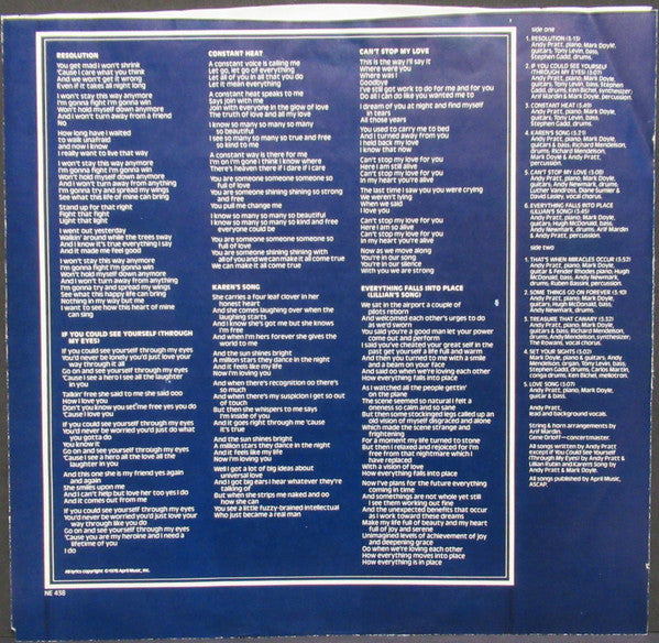 Buy Andy Pratt : Resolution (LP, Album, Pre) Online for a great price ...
