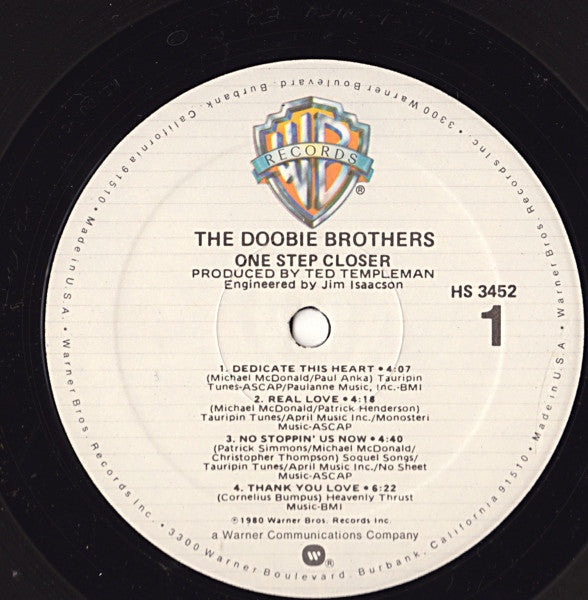 Buy The Doobie Brothers : One Step Closer (LP, Album, SRC) Online for a ...