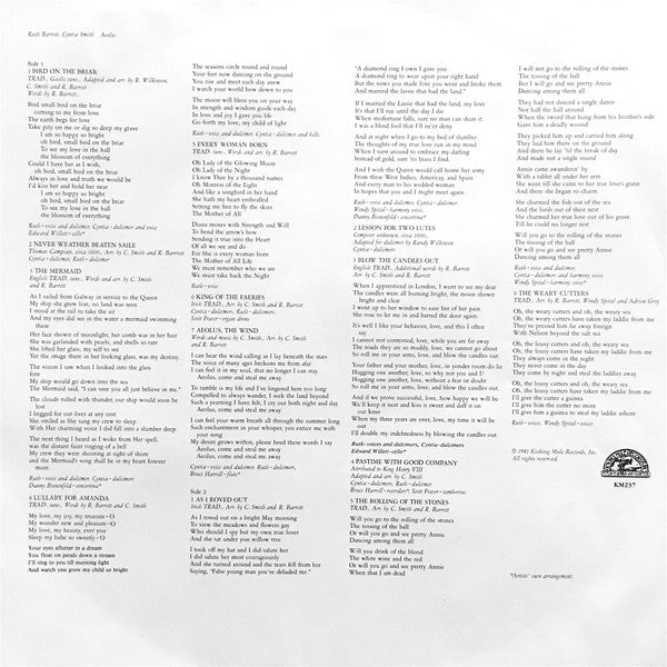 Buy Ruth Barrett & Cyntia Smith : Aeolus (LP, Album, RE) Online for a ...