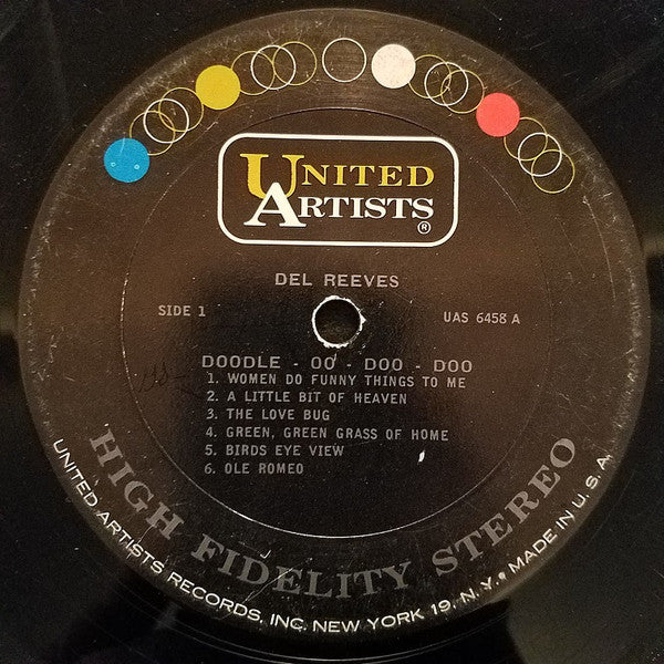 Buy Del Reeves : Doodle-Oo-Doo-Doo (LP) Online for a great price ...