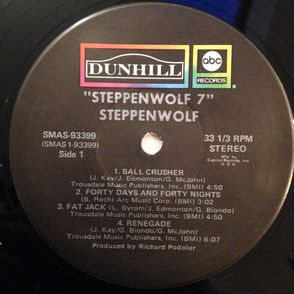 Buy Steppenwolf : Steppenwolf 7 (LP, Album, Club, Gat) Online for a ...