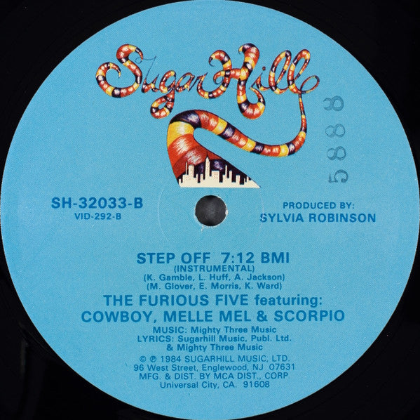 Buy The Furious Five Featuring Cowboy, Melle Mel & Scorpio : Step Off ...